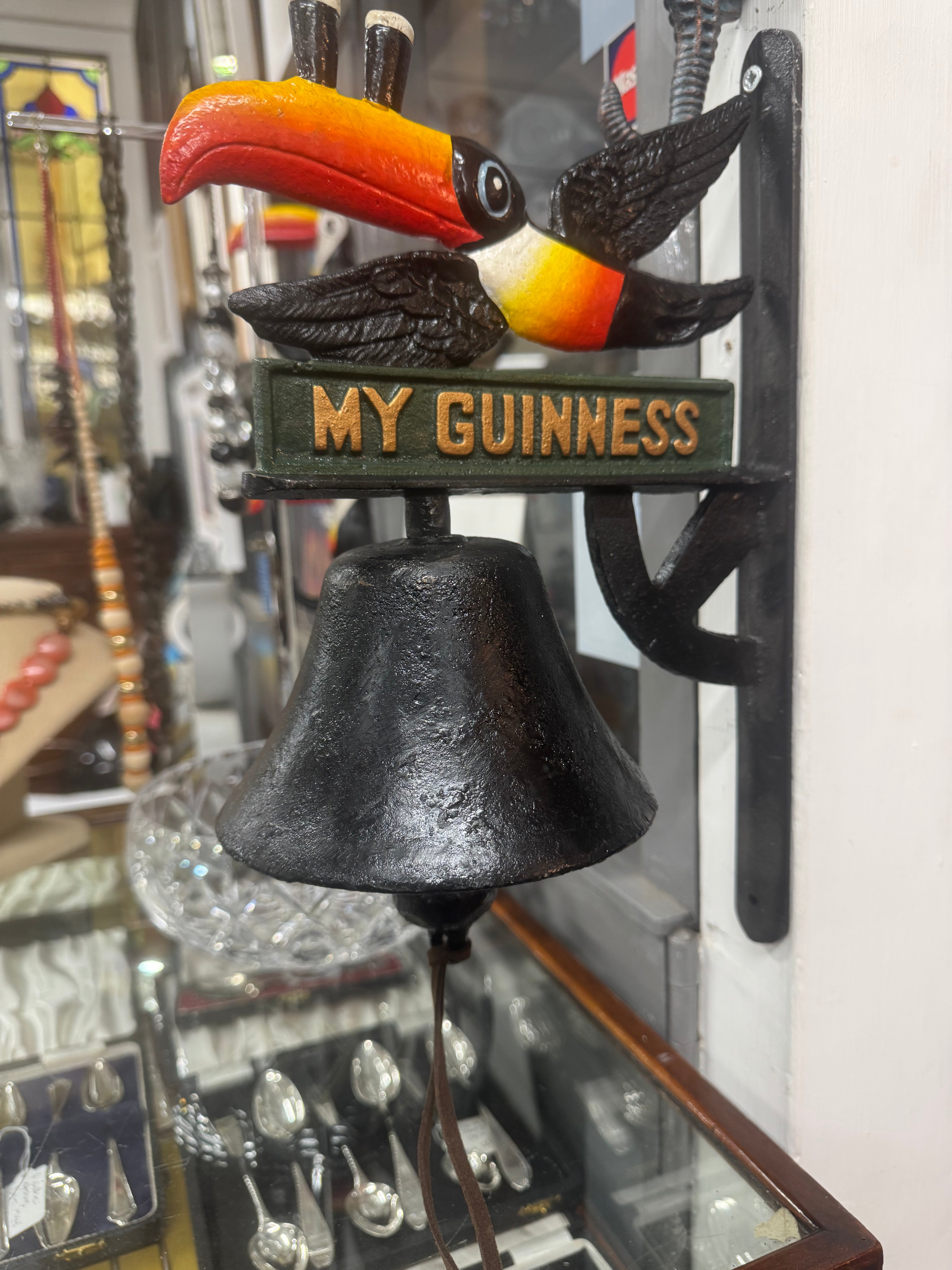 Cast Iron Guinness Bell – Antiques Ireland